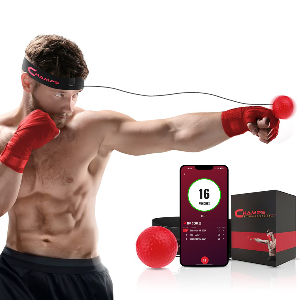 Boxing Reflex Ball Set – 4 Difficulty levels Boxing Ball with ...