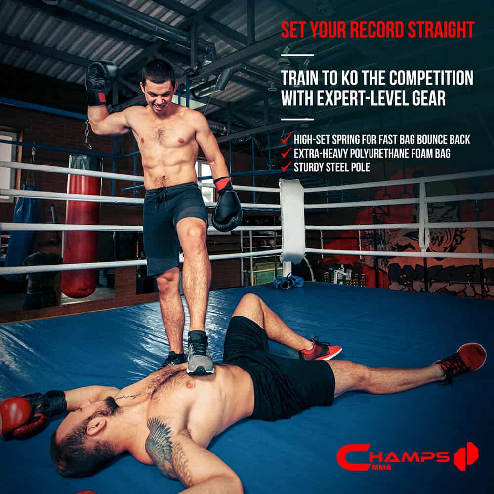 Pro Cobra Reflex Bag – Boxing Reflex Bag With Fast Bounce-back Speed ...