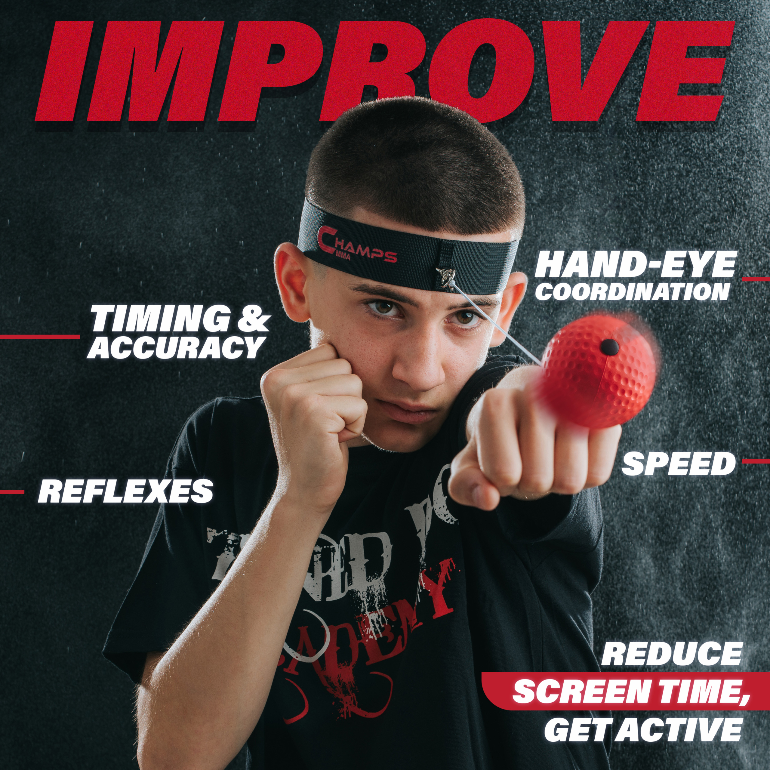 Boxing Reflex Ball Set – 4 Difficulty levels Boxing Ball with ...